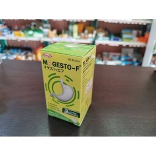 100 Tablets Magesto-F Digestive Support Relief Gastric Pain Antacid ...