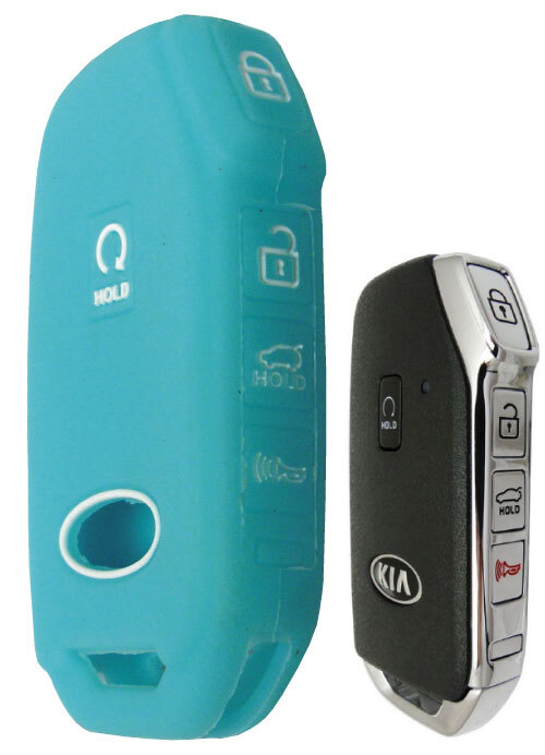 Keyless Entry Key Fob Rubber Remote Cover for Kia Soul Telluride K5 ...