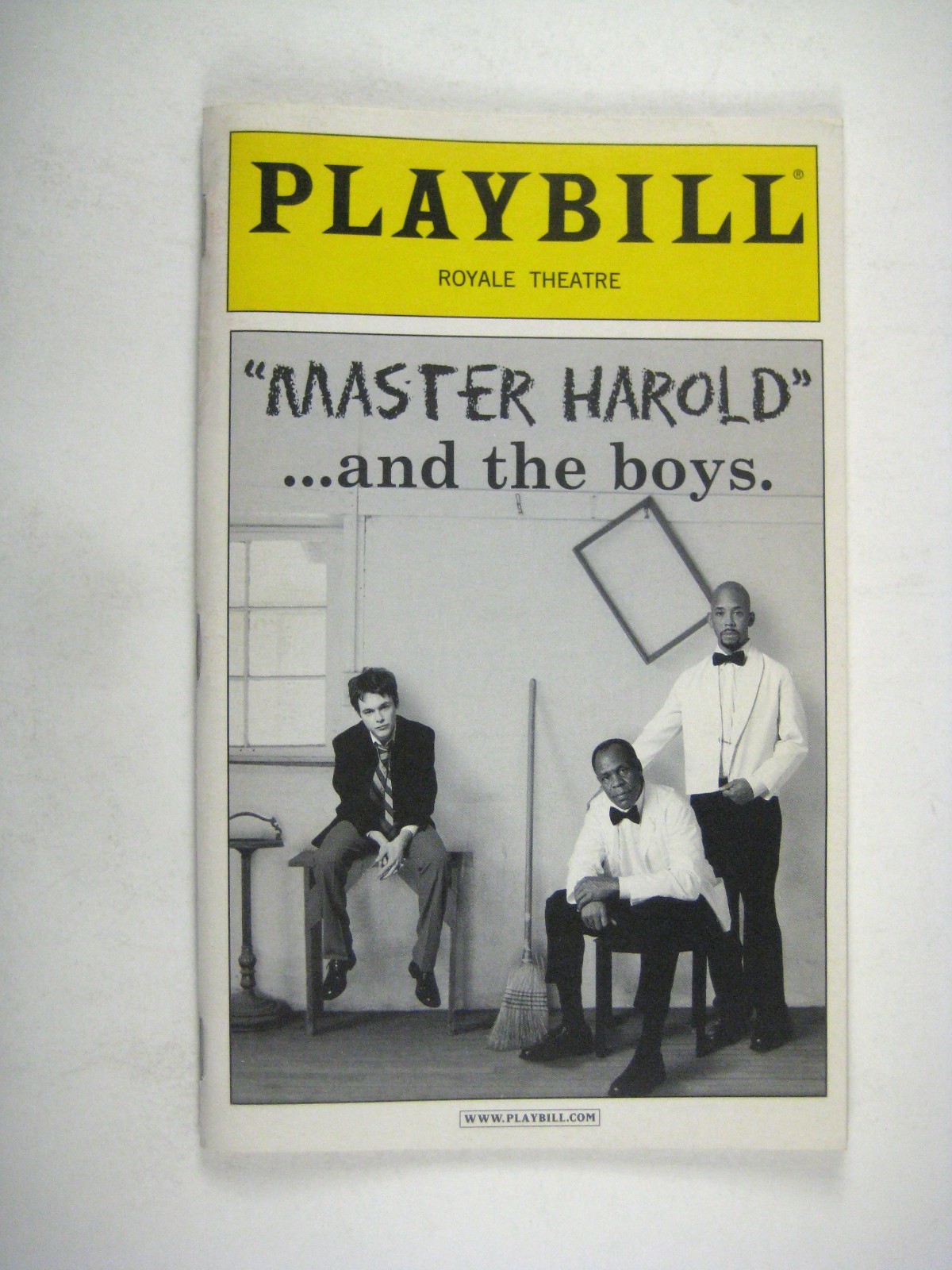 Master Harold the Boys Playbill 2003 Royale Theatre Danny Glover ...