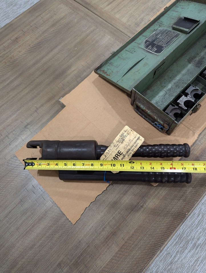 Burndy Hypress Y46 Hydraulic Crimper Tool With Dies | eBay