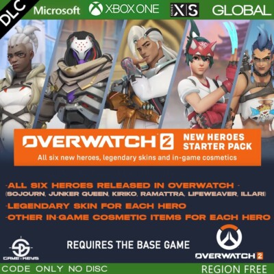 Overwatch 2: Invasion New Heroes Starter Pack - Xbox One/ S|X Key Code ...