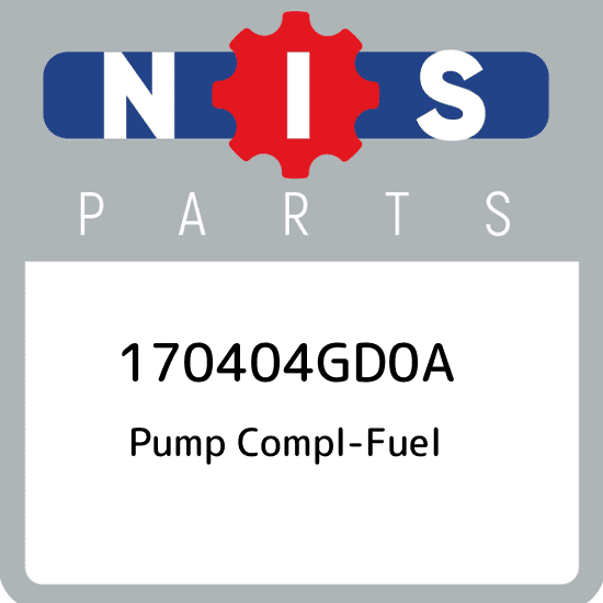 170404GD0A Nissan Pump compl-fuel 170404GD0A, New Genuine OEM Part | eBay