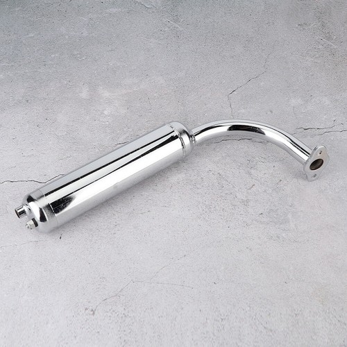 Universal Muffler Exhaust Pipe For 80cc 60cc 49cc 50cc Electric Bicycle ...