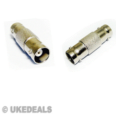 CCTV Security Camera Cable Extension Joiner Coupler Adapter BNC Female ...