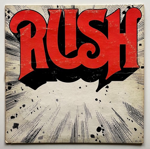 ORIGINAL Vtg 1974 RUSH Album SELF TITLED Vinyl MOON RECORDS Lp 1ST ...