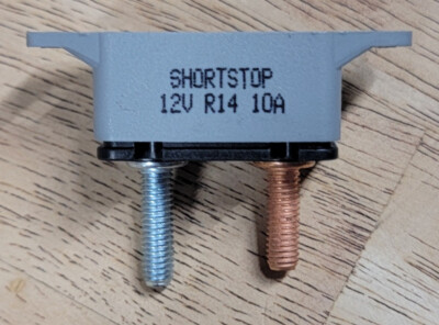 BUSSMANN SHORTSTOP CIRCUIT BREAKER 12V R14 10A RV CAMPER TRUCK | eBay