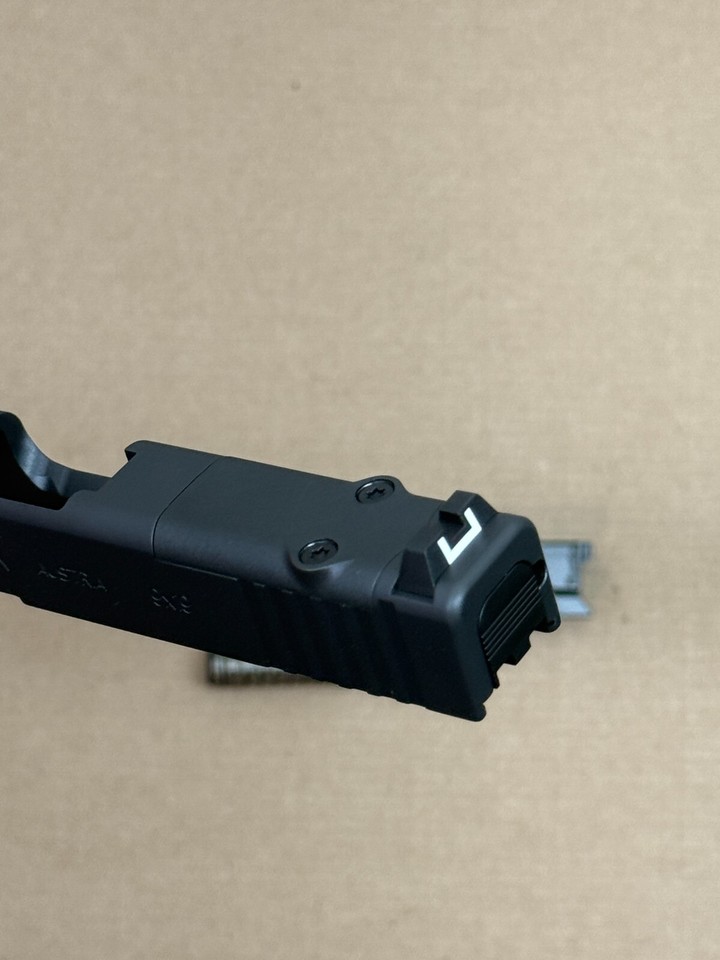 NEW OEM Glock 43X MOS Complete Slide Barrel Guide Rod Spring Black 9mm ...