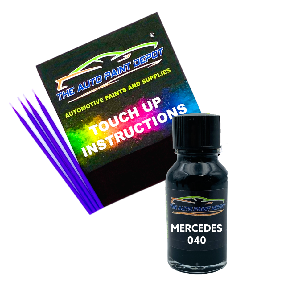 Mercedes-Benz-DB-040/040- Black-Touch Up Paint OEM Color Match-Choose ...