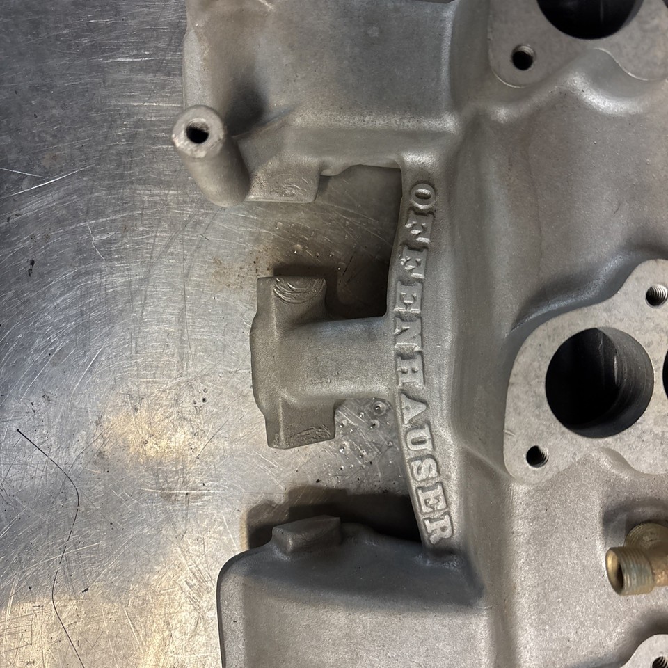 Ford Mercury Y Block Tri Power Aluminum Intake 3 deuce 239 272 292 312 ...