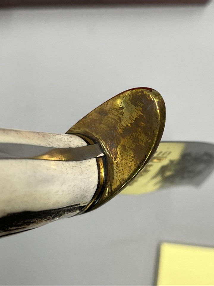 Rare BOWIE KNIFE Westmark 701 Stag Case WESTERN COLEMAN Very Good ...