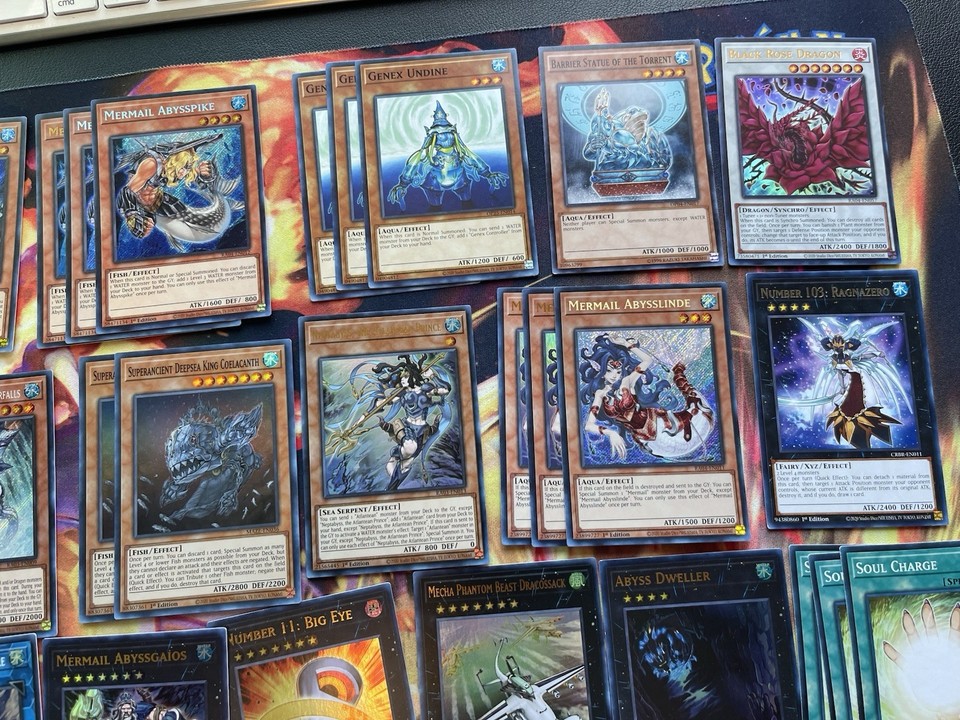 Yugioh Mermail Atlantean Deck Core Lot Of 37 Cards 1st Ed NM | eBay