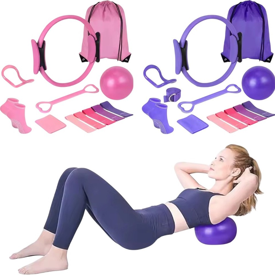 13pc Pilates Kits for Women, Home Pilates for Toning, Strength ...