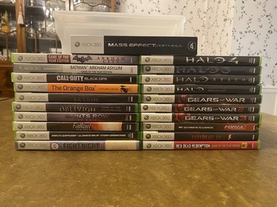 Microsoft Xbox 360 Game Lot (25) AAA Boxed $6/game | eBay