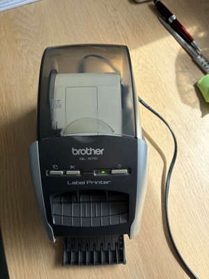 Brother QL-570 Label Printer, With some Labels, Power Supply | eBay UK