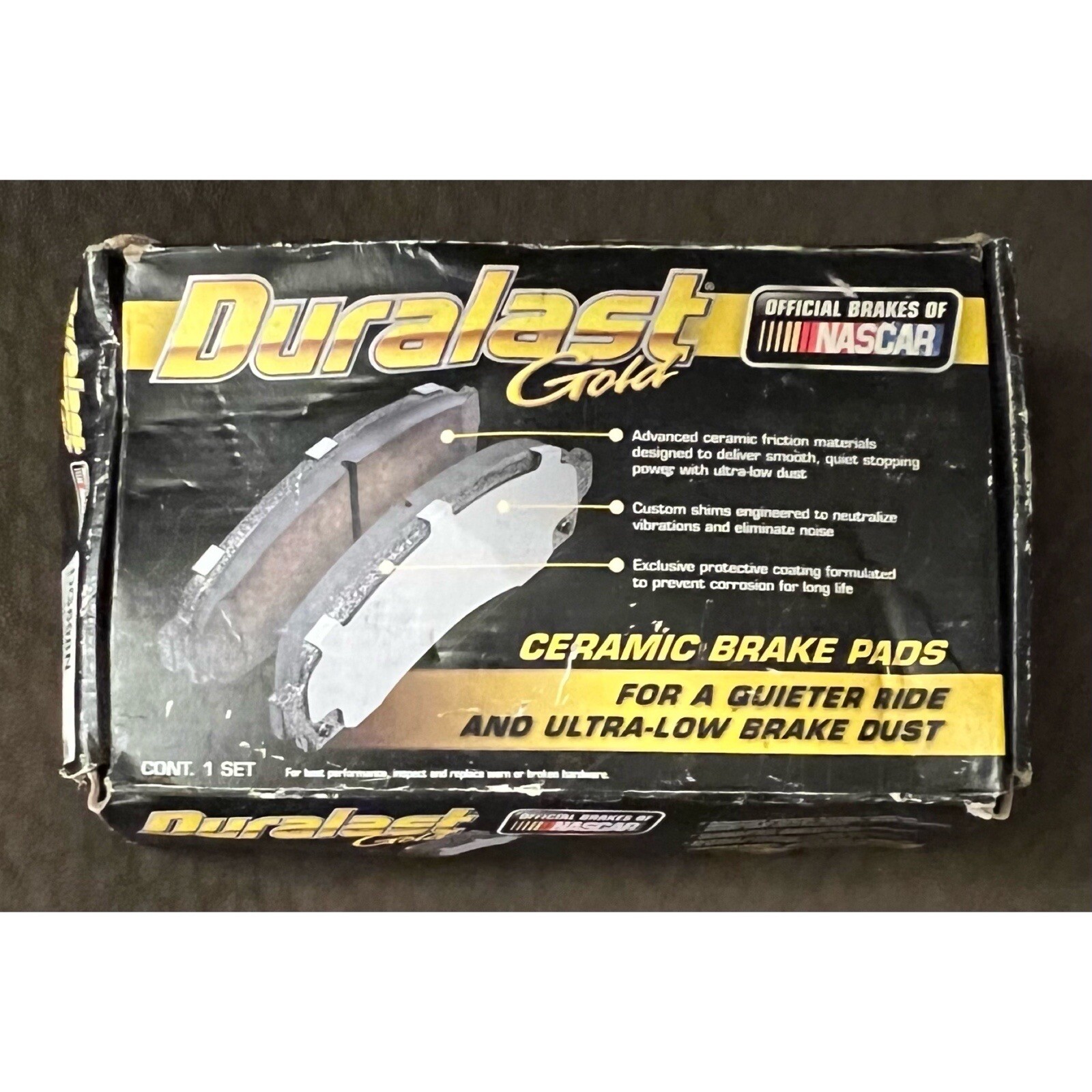 NEW Duralast Gold Ceramic Brake Pads DG598N Brakes Ford Taurus Mercury ...