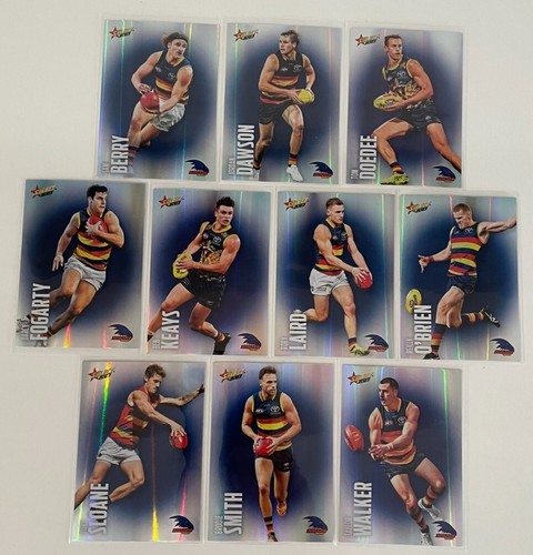 2023 AFL Select Footy Stars Adelaide Crows Colour Spots Parallel Set | eBay