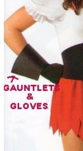 Castaways GAUNTLET & GLOVES Only Child M Dance Costume Renaissance ...