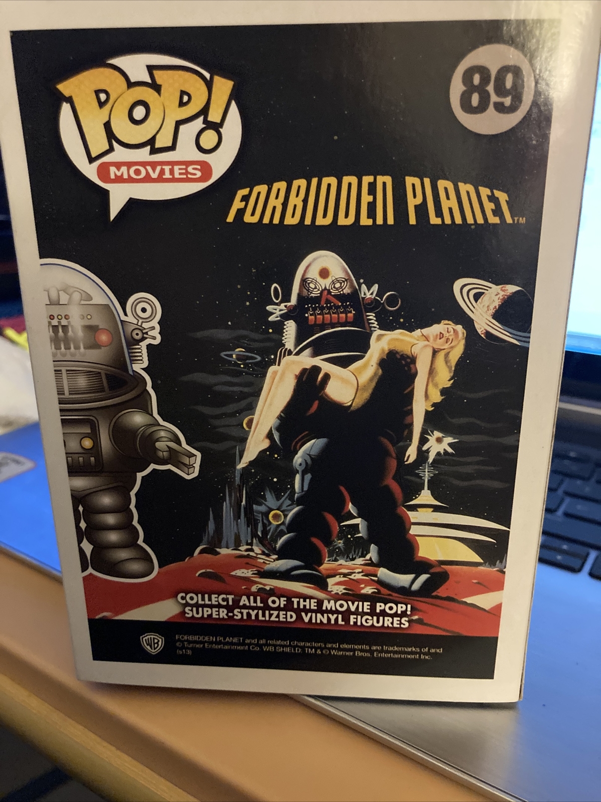 Funko POP! Forbidden Planet Robby The Robot 89 Rare & Vaulted w/Pop ...