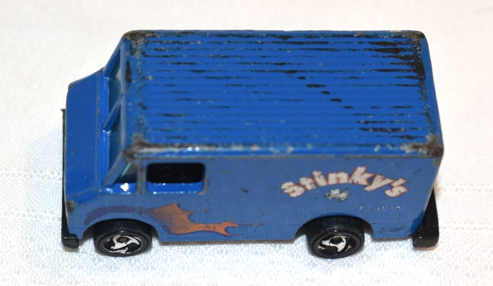 Hot Wheels Blue 1986 Stinky's Van Made in Thailand | eBay