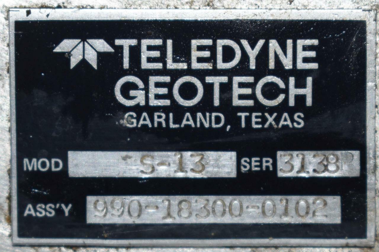 Teledyne Geotech Short-Period Seismometer S-13 ++ | eBay