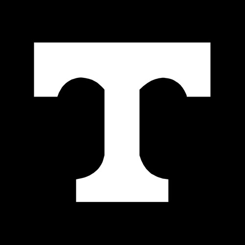 University of Tennessee Power T White or Orange Vinyl Decals Choose ...