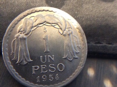 1954 S one peso,republic of chile | eBay
