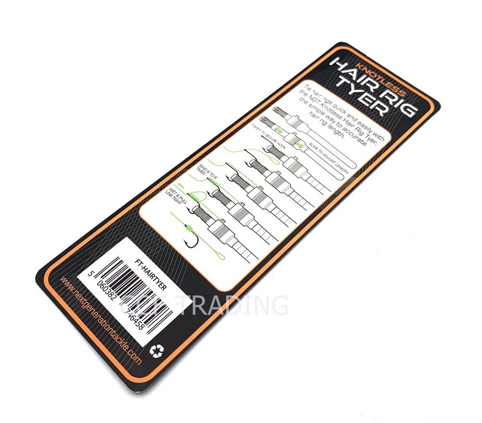 Carp Fishing Rigs & Harnesses NGT Fishing Line Hair Rig Hook Tyer ...