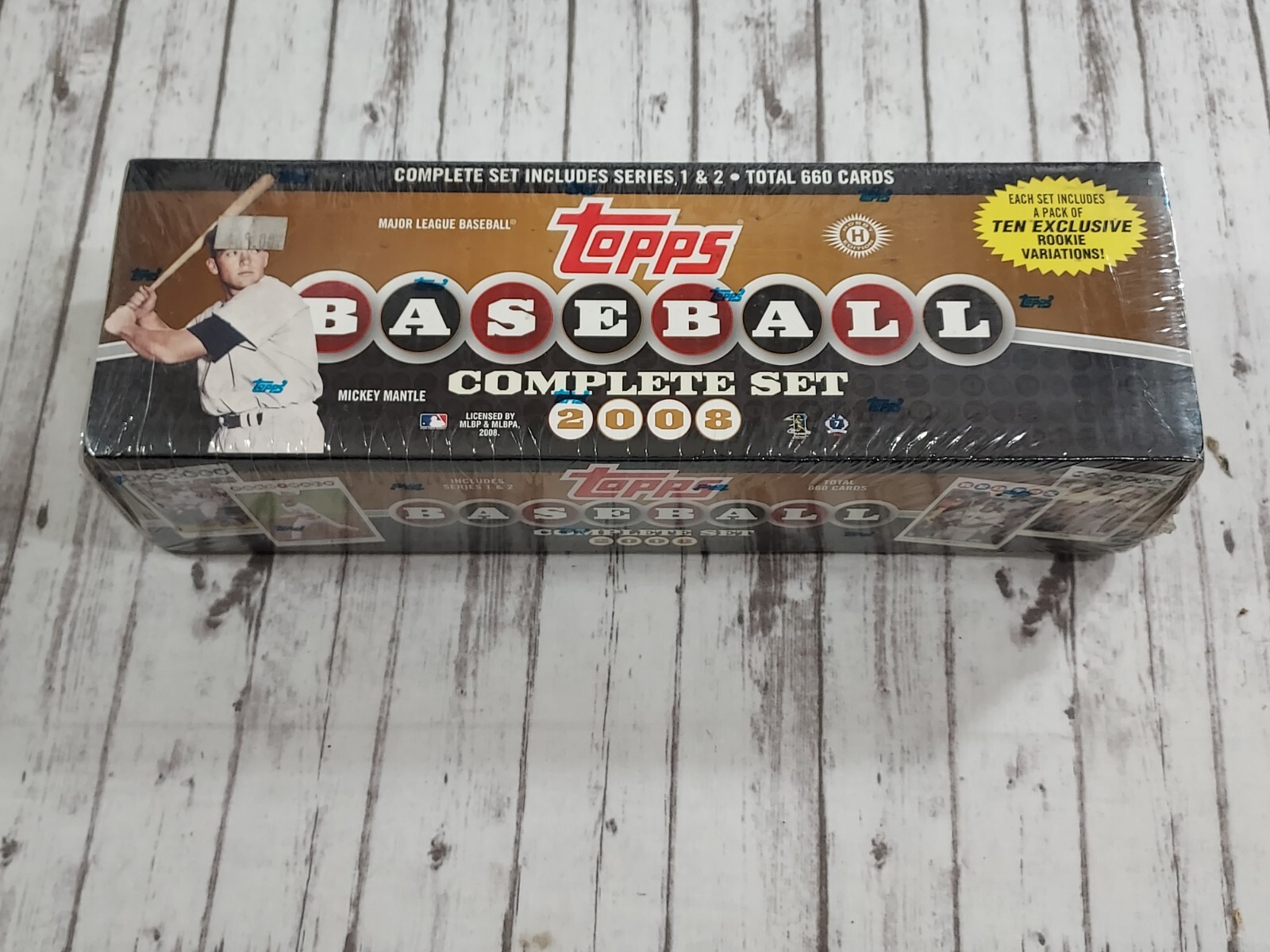 2008 Topps Baseball Hobby Factory Set Sealed 660 Cards Series 1 & 2 | eBay