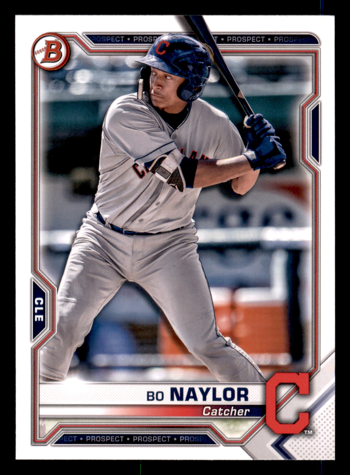 2021 Bowman Bo Naylor #BP-124 Cleveland Indians | eBay