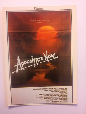APOCALYPSE NOW Brando Charlie Sheen carte postale postcard | eBay
