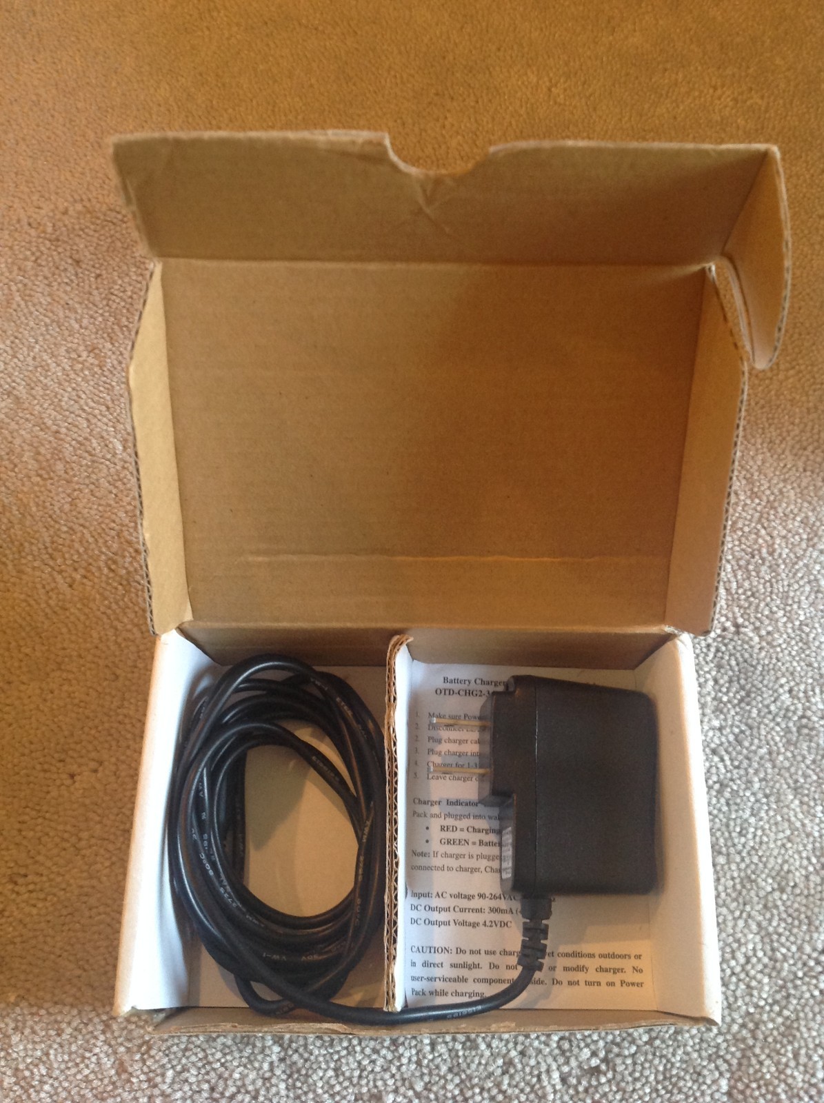 New Switching Power Supply Adapter OTD-CHG2-3.7-300 for Lands' End ...