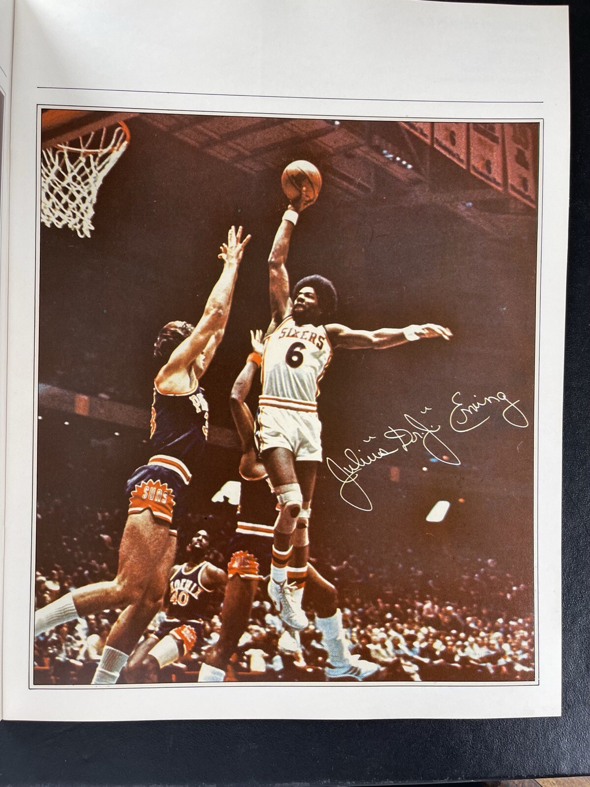 PHILADELPHIA 76ers SIXERS NBA BASKETBALL 1977 OFFICIAL TEAM PICTORIAL ...