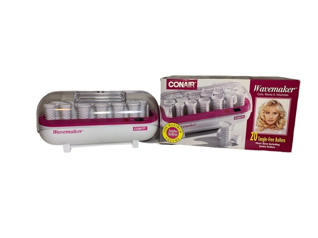 Conair Wavemaker Model HS16 Hot Hair Curlers Rollers-20 Rollers for ...