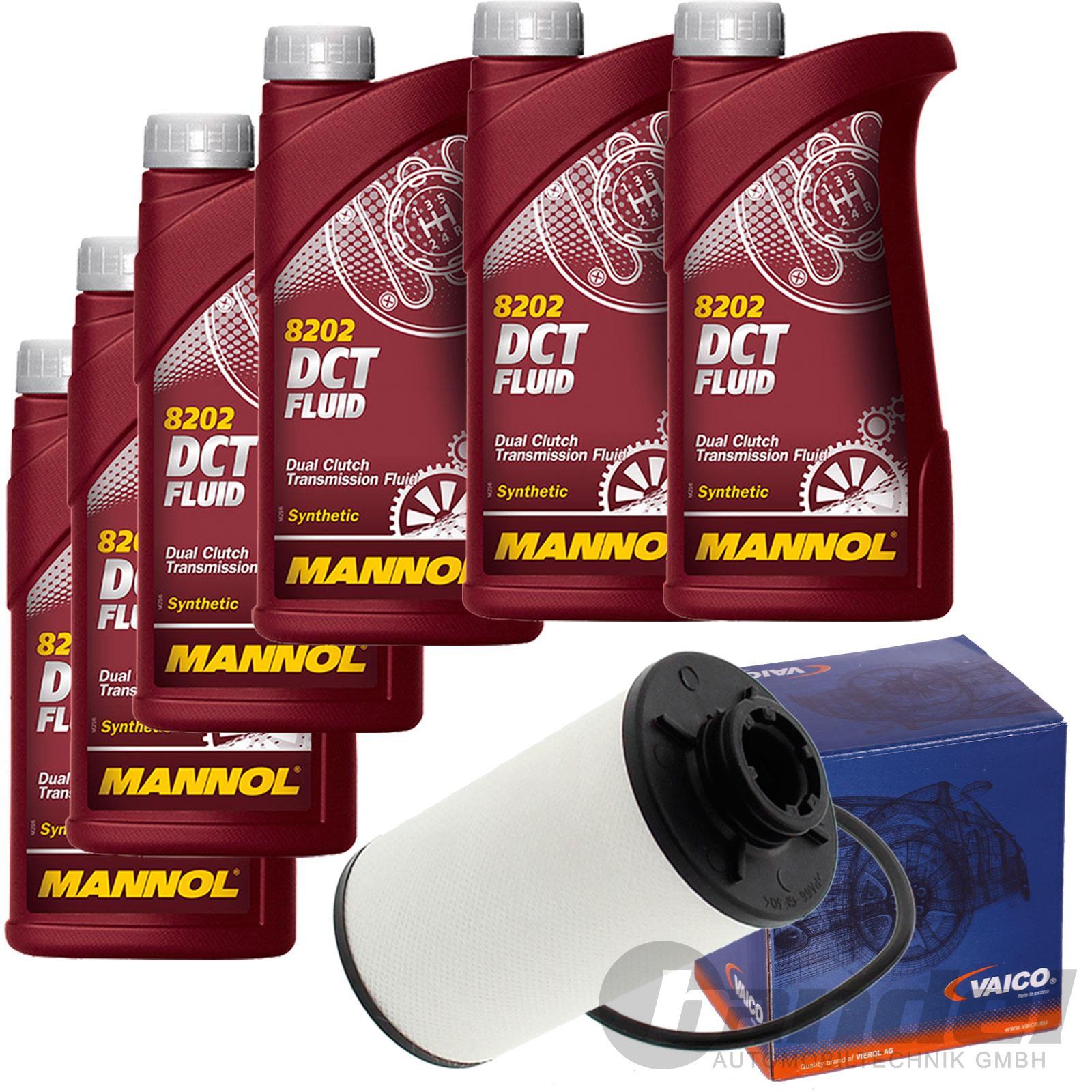 GETRIEBEFILTER + 6L ÖL passend für DSG 6-GANG AUDI VW SEAT SKODA