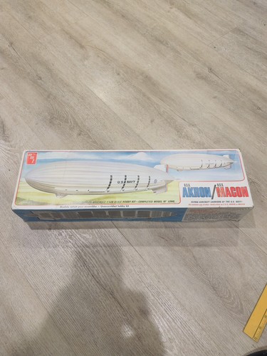 Vintage USS Akron/USS Macon Airship 1/520 AMT Model Flying Aircraft ...