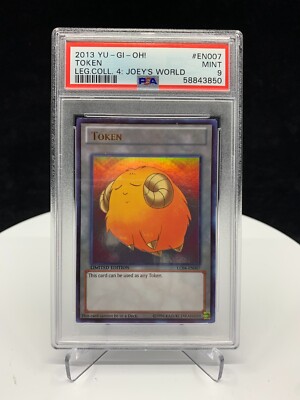 2013 Yu-Gi-Oh! Joey's World Orange Sheep Token LC04-EN007 Mint [PSA 9 ...