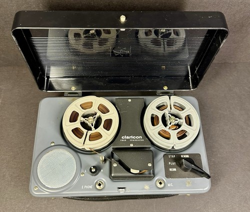 Vintage Mission Impossible Claricon 4 Transistor Reel To Reel Spy Tape ...