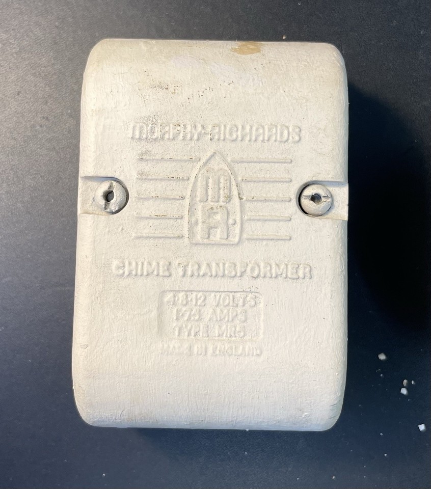 Gents Of Leicester Vintage Door Bell With Transformer Industrial Style ...