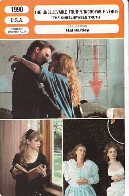 Fiche Cinéma - HAL HARTLEY - INCROYABLE VÉRITÉ (L') - 1990 | eBay