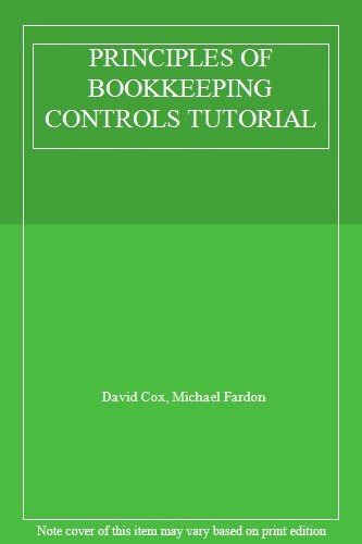 Principles of Bookkeeping Controls Tutorial | eBay