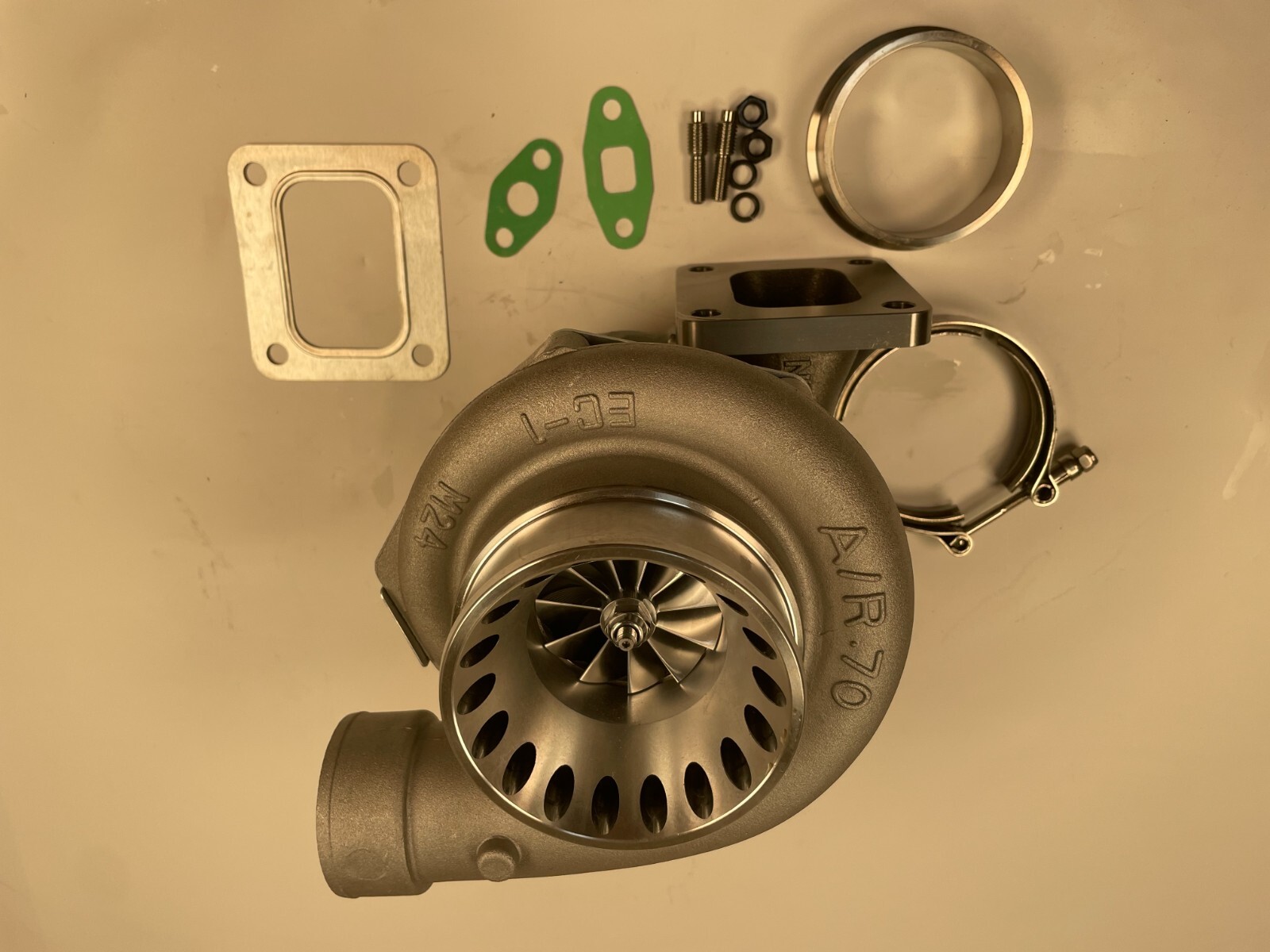 Racing Turbocharger .70 A/R GT35 GT30 .68 A/R Turbine T4 Single Ball ...