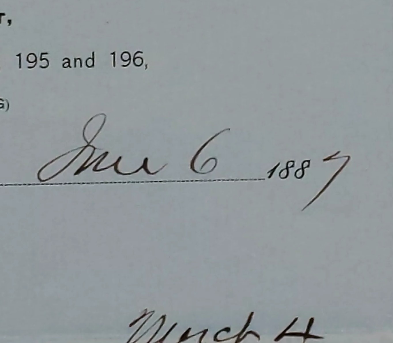 1887 Stephen Elkins Autograph Sec of War Civil War Union Army Captain ...
