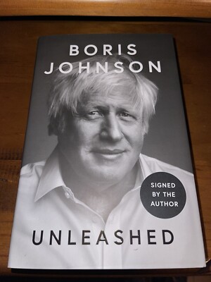 Boris Johnson SIGNED “Unleashed” Hardback First Edition | eBay UK