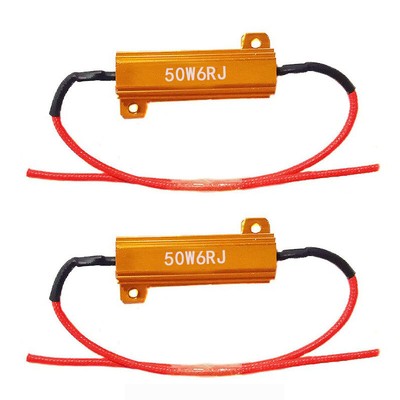 Load Resistor Twidec/8Pcs 50W 8Ohm LED s For Fix 8Ohm Led Resistor Turn ...