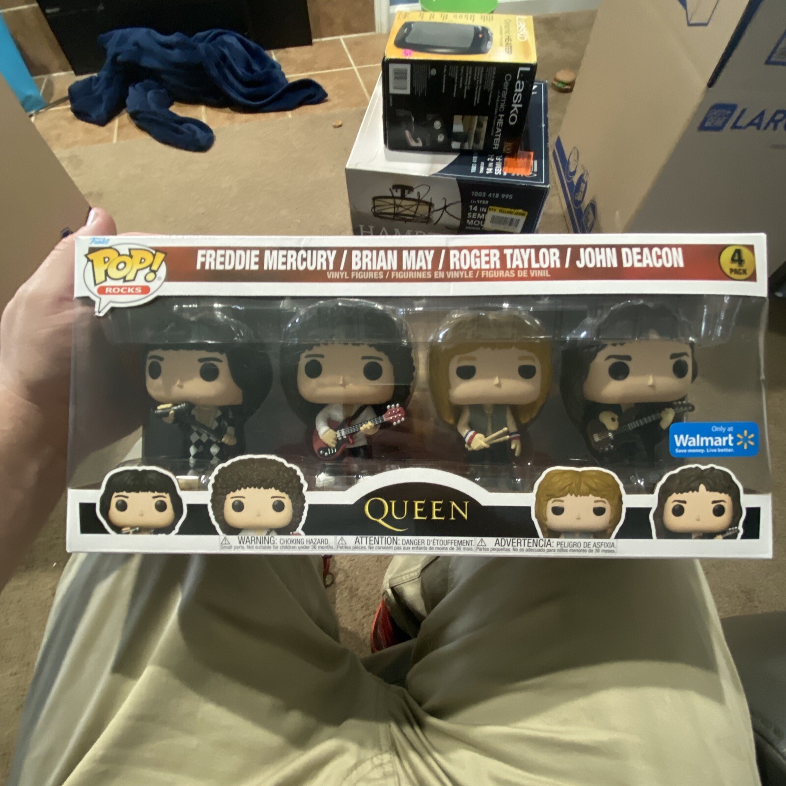 Funko Pop! Rocks Queen Vinyl Figures - FU66844 (Pack of 4) for sale ...