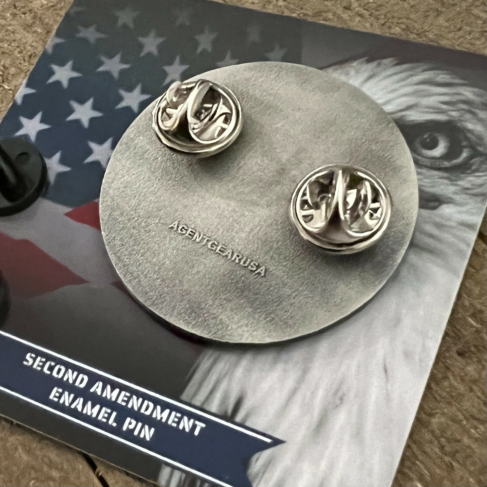 Second Amendment Protect & Defend Lapel Pin by Agent Gear USA | eBay
