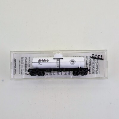 Micro-Trains Special Run N Scale Single Dome Tank Car - Oil Capital ...