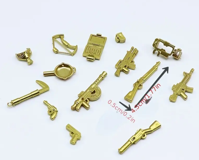 Lego Brickarms Gold Guns