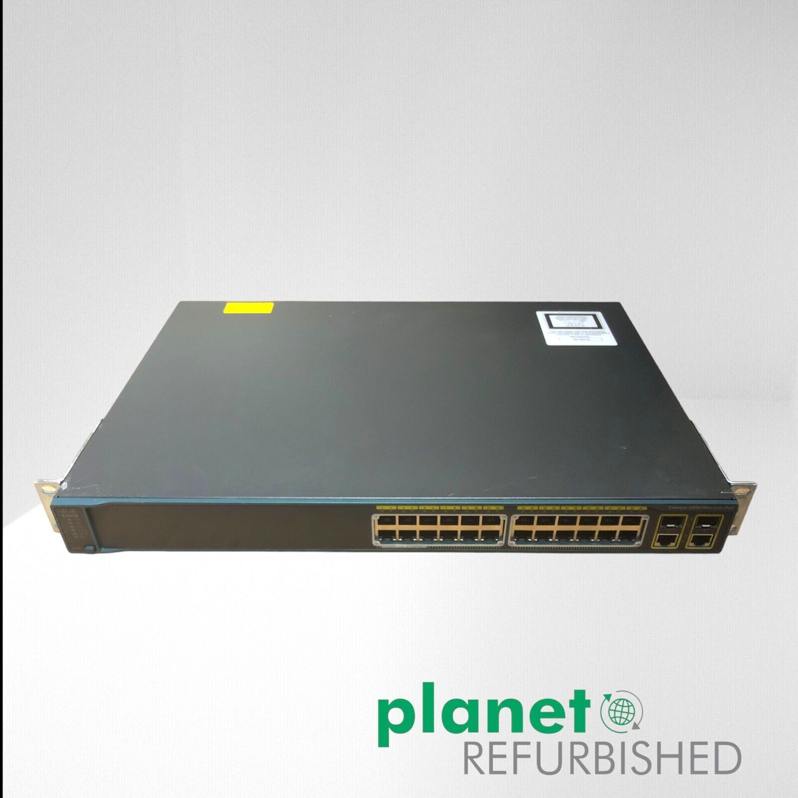 WS-C2960+24PC-L Cisco Catalyst 2960 Plus 24 10/100 PoE + 2 T/SFP LAN ...