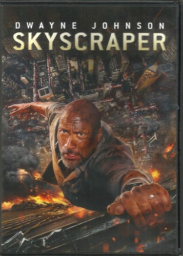 Skyscraper DVD 2018 Dwayne Johnson Neve Campbell Chin Han Action ...